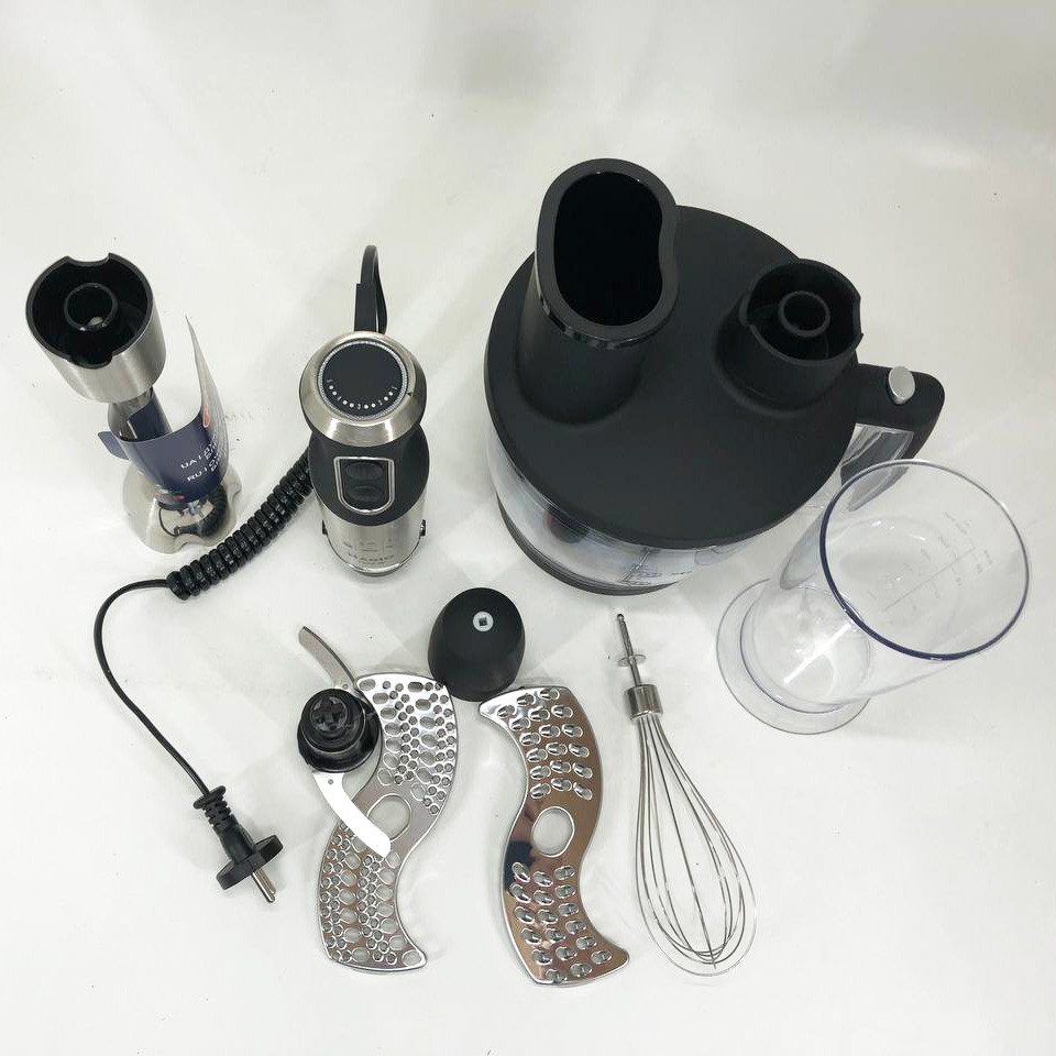 Занурювальний блендер з подрібнювачем MAGIO MG-642, Гарний занурювальний блендер JF-801 для дому ...