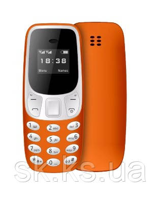 L8star Mini BM 10 dual (2 sim) bluetooth мінітелефон помаранчевий без ...