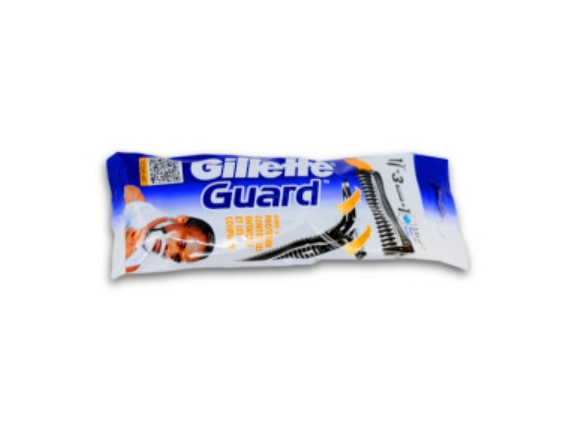 Набір Gillette GUARD Чоловічий верстат +3 картриджа+гель для гоління ...
