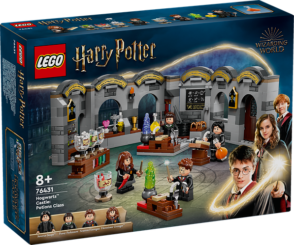 LEGO Harry Potter Замок Гоґвортс: Урок зіллєваріння 76431 (ID ...