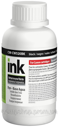 Чорнило Canon PG-510/PGI-520 200мл Black *ColorWay (CW-CW520BK02) (код ...