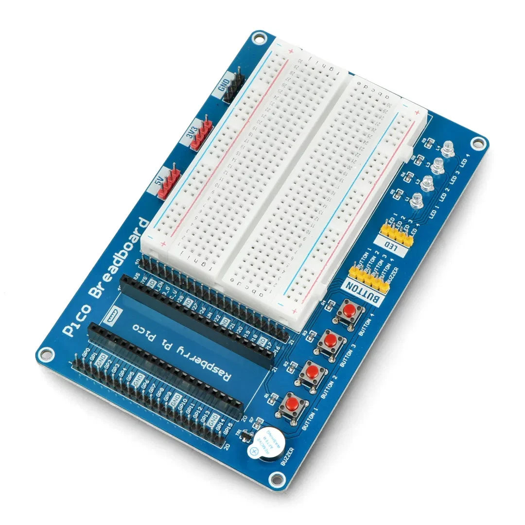 Pico Breadboard Kit - накладка для Raspberry Pi Pico (ID#2443511014), ціна: 1522 ₴, купити на ...