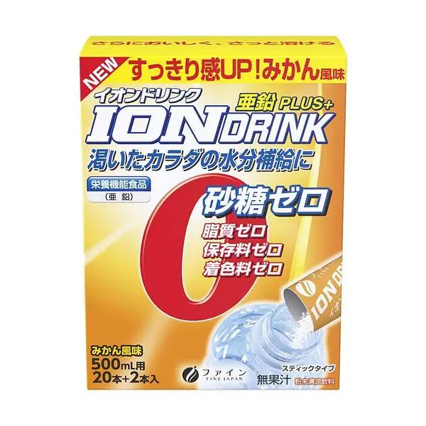 Ионный напиток с цинком со вкусом мандарина Fine Iondrink: продажа ...