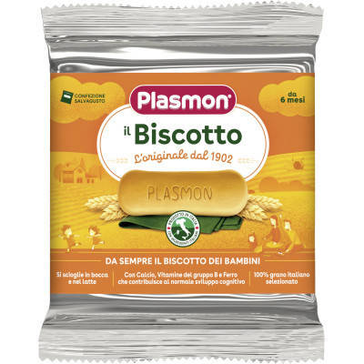 Дитяче печиво Plasmon Biscotto 60 г (1136100) | 1136100-750 г-картонная ...