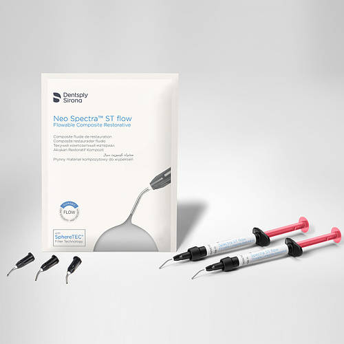 Neo Spectra ST flow, шприцы, оттенок А2 (2 шприца по 1,8 г), + 25 ...