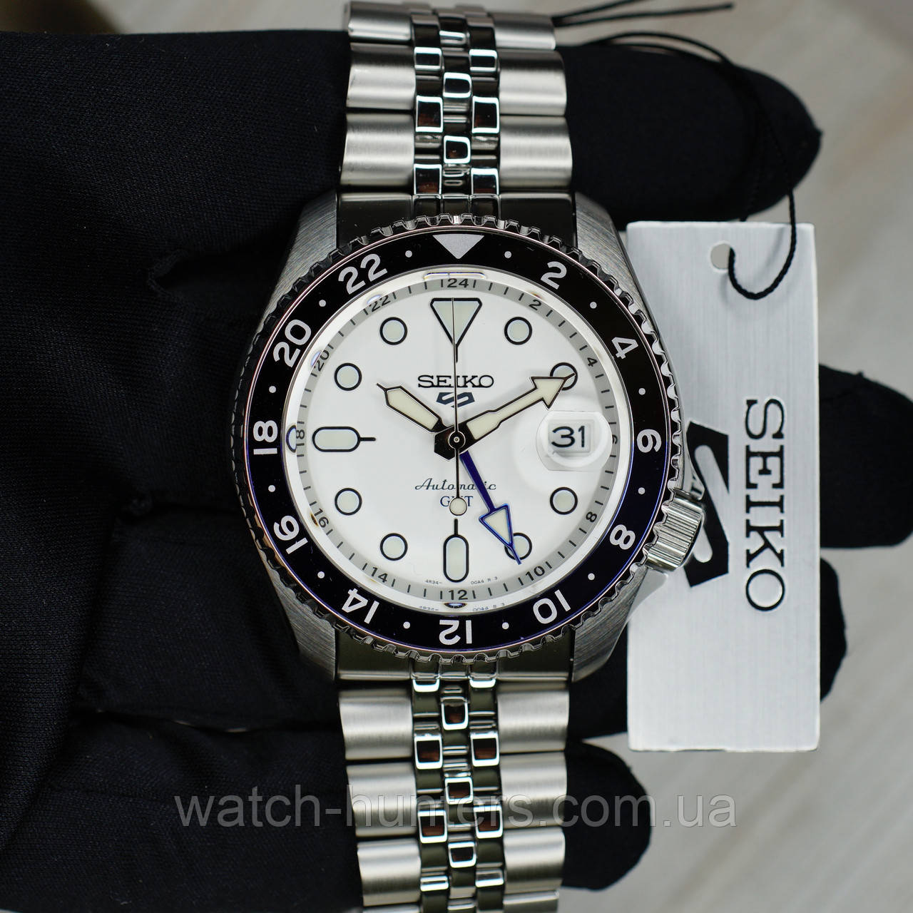Годинник Seiko 5 Sports SSK033K1 GMT Automatic (ID#2396926790), ціна ...
