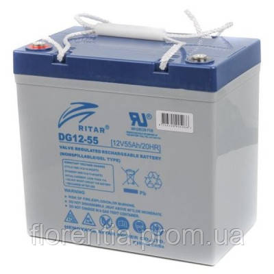 Батарея до ДБЖ Ritar GEL DG12-55 12V-55Ah (DG12-55) p (ID#2397763339 ...