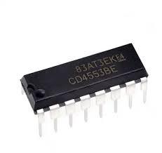 Мікросхема CD4553 DIP16: продаж, ціна у Києві. Інтегральні мікросхеми ...