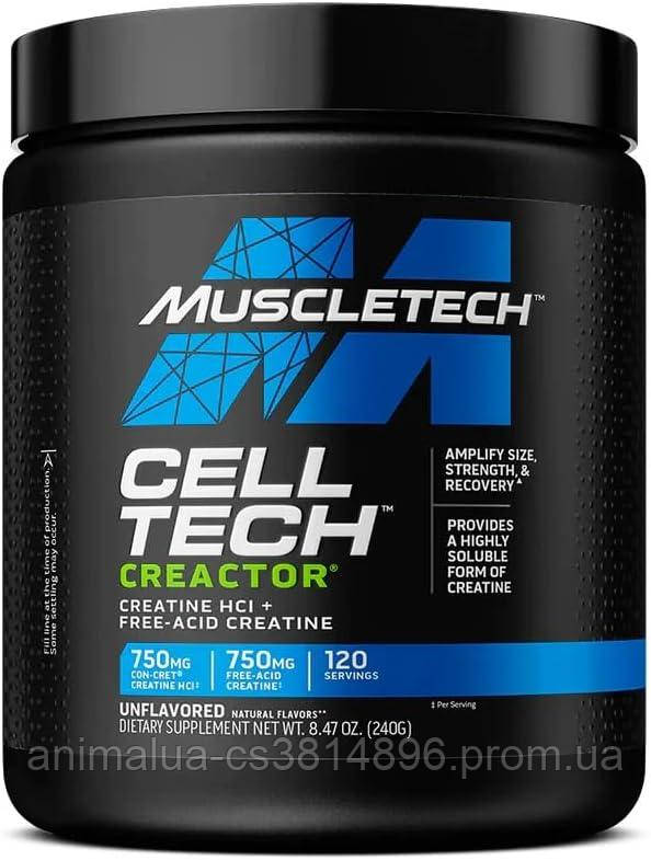 Креатин комплекс MuscleTech Cell Tech CREACTOR, Creatine HCI + Free ...