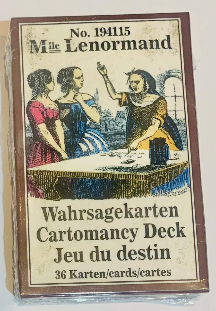 Карты Таро Mlle Lenormand Piatnik - Мадам Ленорман (ID#2362243982 ...