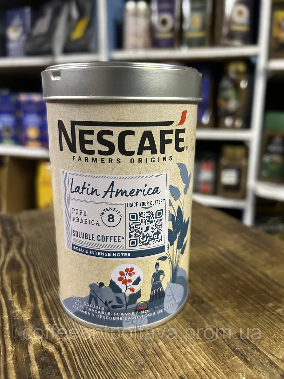 Кава розчинна Nescafe Farmers Origins Latin America 90 гр ж/б (ID ...