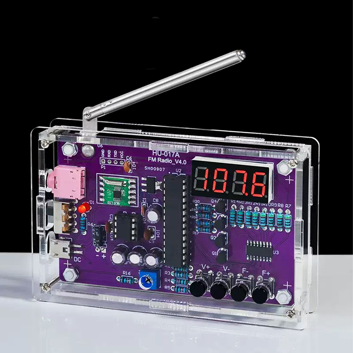 Електронний комплект FM-радіо навчальний набір "Радіоприймач FM DIY KIT", ціна: 593.75 ₴, купити ...