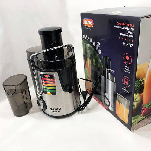 Соковижималка электрическая MAGIO MG-187 1000 Вт, Соковыжималки для цитрусовых, AF-928 Компактна ...