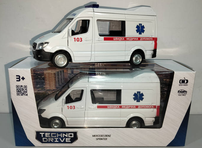Mercedes-Benz Sprinter Van Швидка допомога машина Скорая помощь модель ...