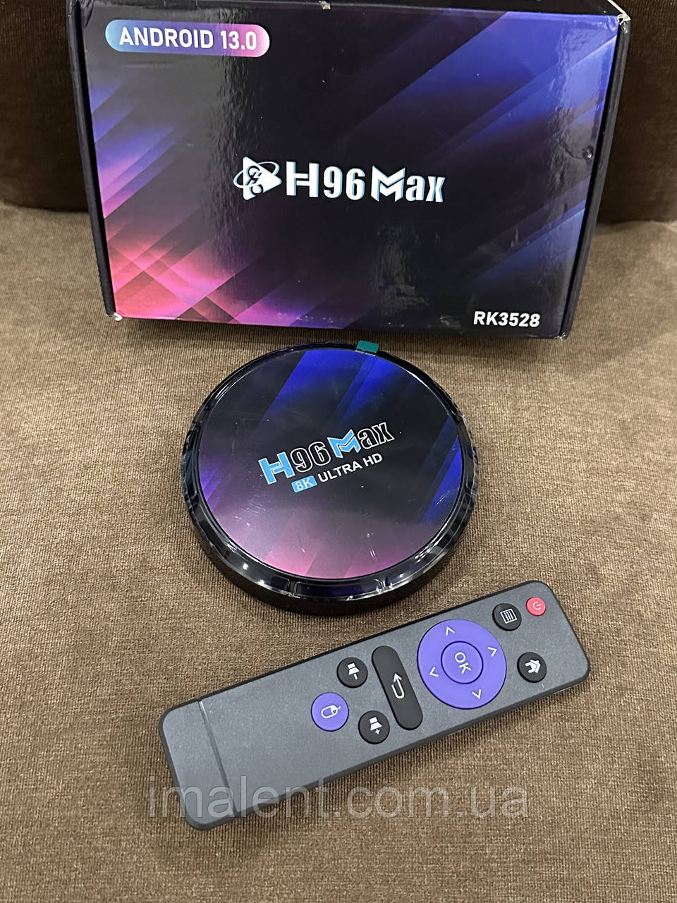 Смарт ТВ приставка H96 Max RK3528 4/64 ГБ Android 13 (ID#2399821129 ...