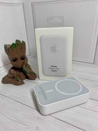 MagSafe Battery Pack 10000mAh 37W, белый мощное портативное зарядное ...