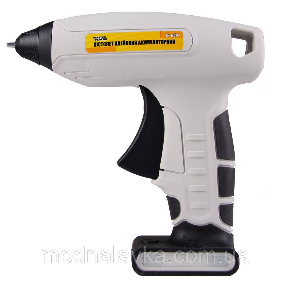Пистолет клеевой аккумуляторный Ø 7,2 мм DC3.7V 1300mAh Капля-Стоп MASTERTOOL GM (42-0401 ...