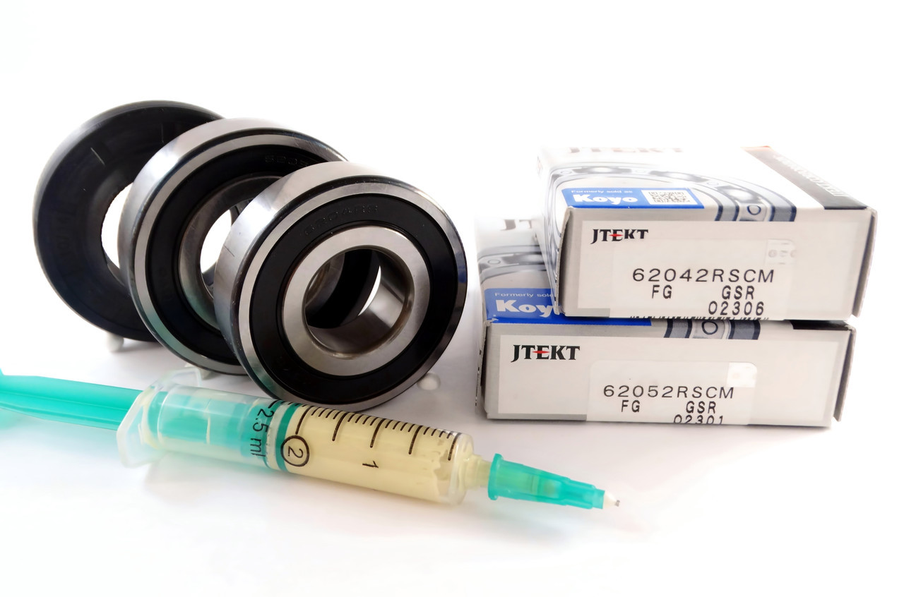 Подшипники для стиральной машины Bosch (6204-6205 - сальник 30*52*10/12 ...