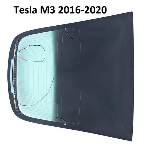 Панорама Tesla Model 3 задня, скло заднє Тесла Модель 3 (1472925-00-B ...