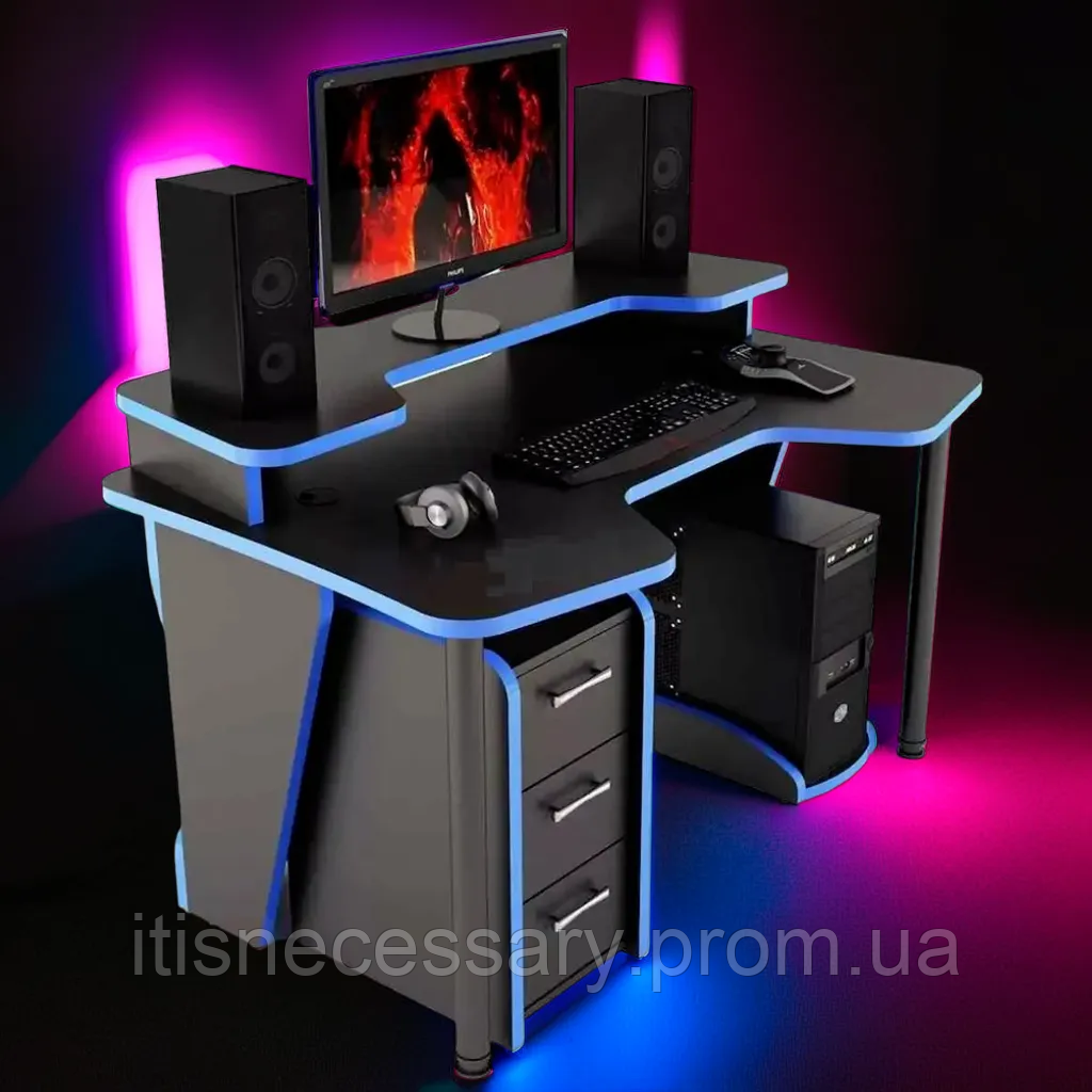 Игровой Геймерский Стол для Компьютера для Дома, Компьютерный Рабочий ...