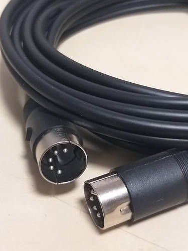 Шнур DIN 5PIN- DIN 5PIN 10м (ID#2405372747), цена: 270 ₴, купить на Prom.ua