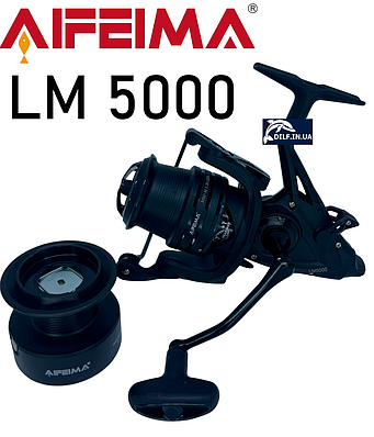 Катушка Feima LM 6000 (7+1bb 4:7:1) карповая с бейтраннером с дополнительной шпулей AIFEIMA ...
