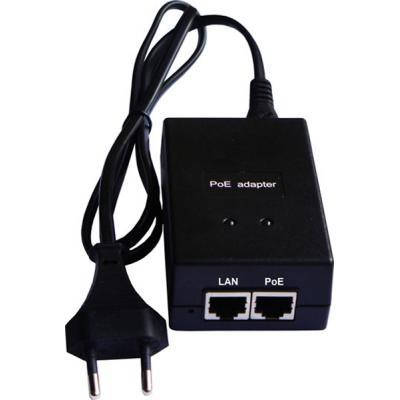 Адаптер PoE PowerPlant POE-004 | POE-004-0-RJ-45-POE-004-PowerPlant-10/100 Мбит/с-IEEE 802.3u ...