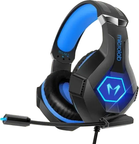 Наушники Microlab G7 Black/Blue, цена: 899 ₴, купить на Prom.ua