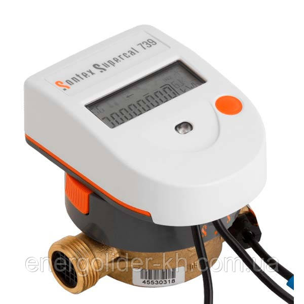 Счетчик тепла Supercal 739, 0,6 м3/ч DN15, 1/2 штуцери: продажа, цена в ...