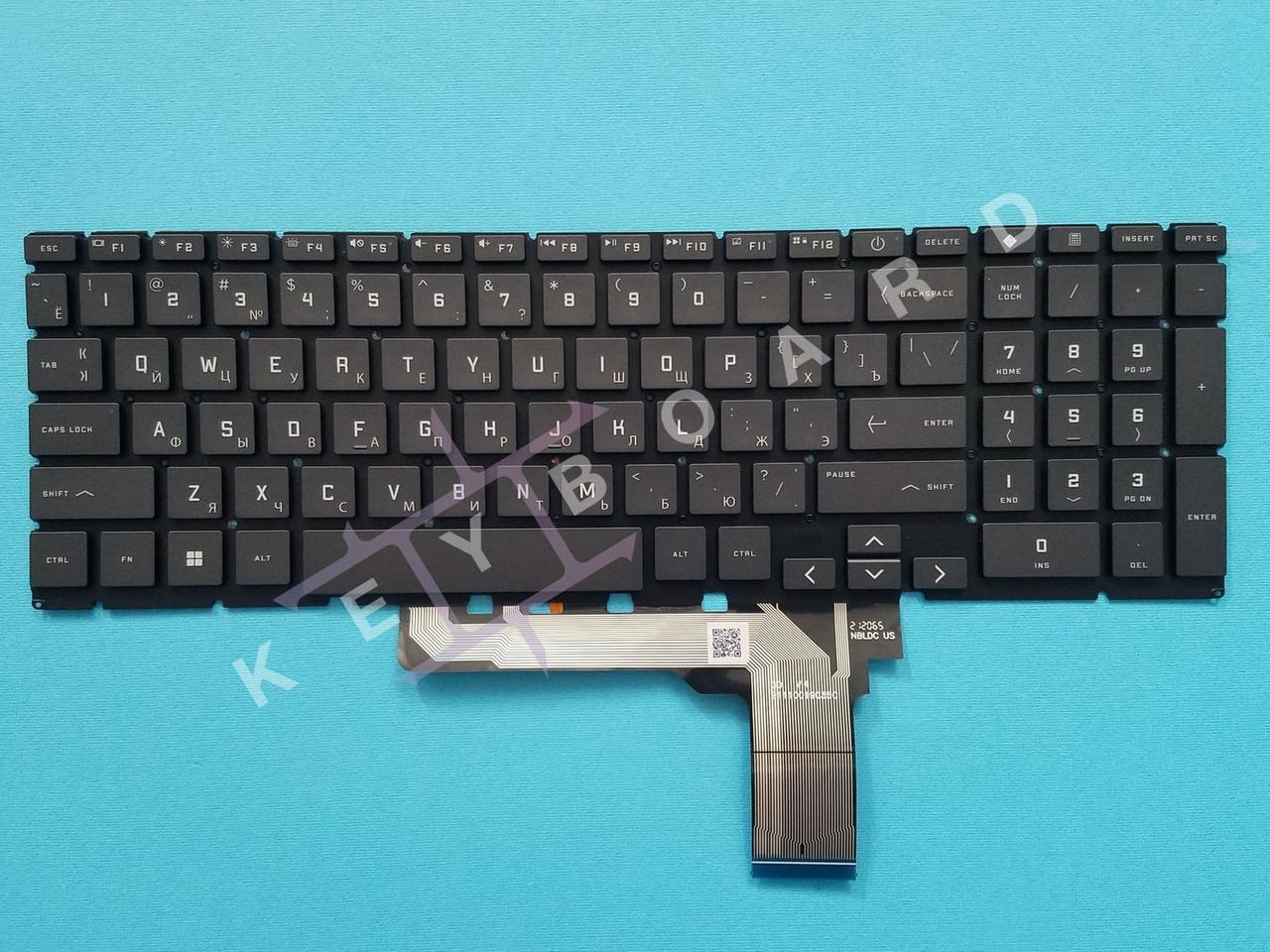 Клавіатура для ноутбука Hp Victus 16-E0001UA, 16-E0001 - купити за ...