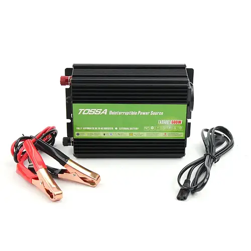 Преобразователь напряжения (инвертор) 12-220V 500W Tossa TAU500L с функцией UPS Инверторный ...