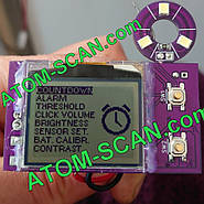 Дозиметр ATOM-SCAN-3 (АЛЬФА+БЕТА+ГАММА)(4 датчики): продажа, цена в Киеве. Запчасти и ...