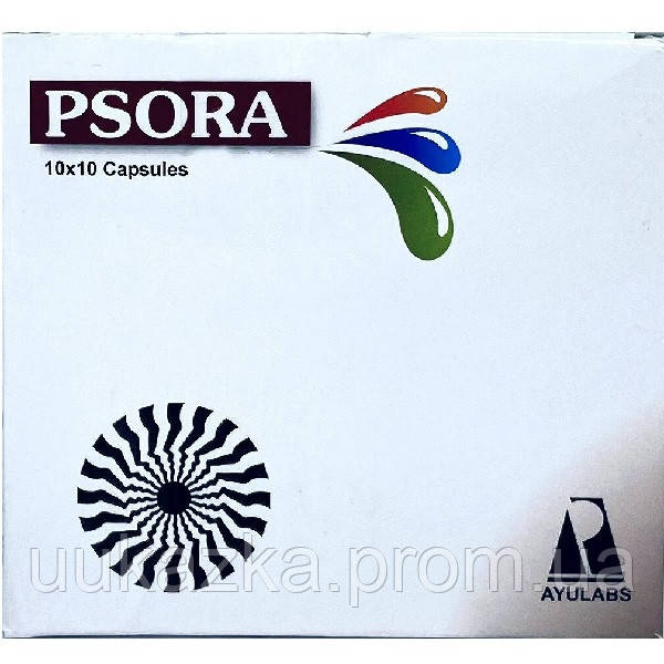 Противовоспалительное средство Ayulabs Psora 100 Caps, 8656753 - 316 ...