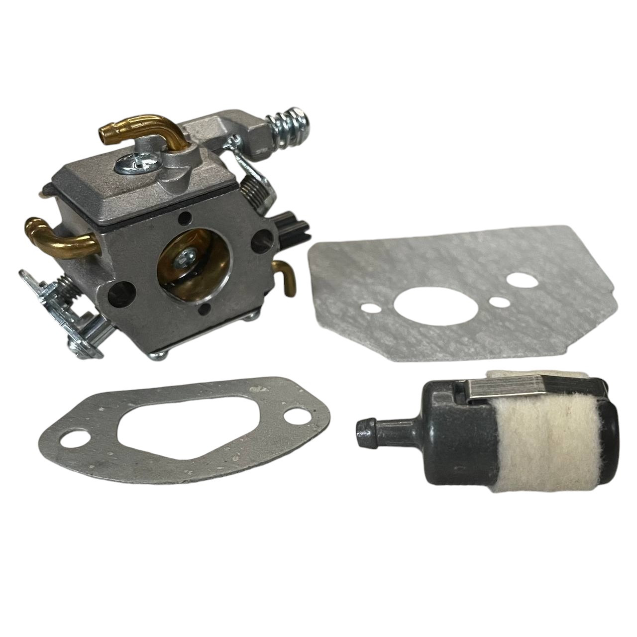 Карбюратор бензопили Forte 4500 / 5200 / 5800 з підкачкою прокладки, фільтр (ID#1674931340 ...