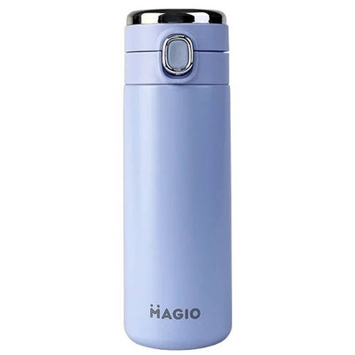 Термокухоль маленький MAGIO MG-1047B 400 мл, Термос для чаю помповий, Термос з RB-588 дисплеєм ...