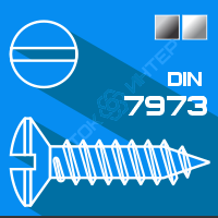 Шурупи DIN 7973 по дереву з напівпотайною головкою купити в Україні — ціни в інтернет магазині ...