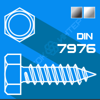 Шурупы DIN 7976 универсальные с шестигранной головкой купить в Украине ...