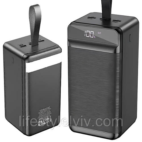 Повербанк 80000mAh з ліхтариком, PD+3хUSB, QC 22,5W, XO PR160 / Power bank / УМБ (ID#2413077944 ...