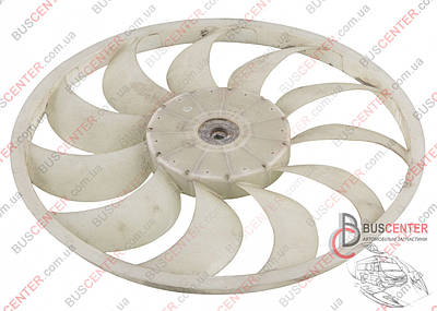 Вентилятор (крыльчатка) радиатора охлаждения правый Mitsubishi Lancer X ...