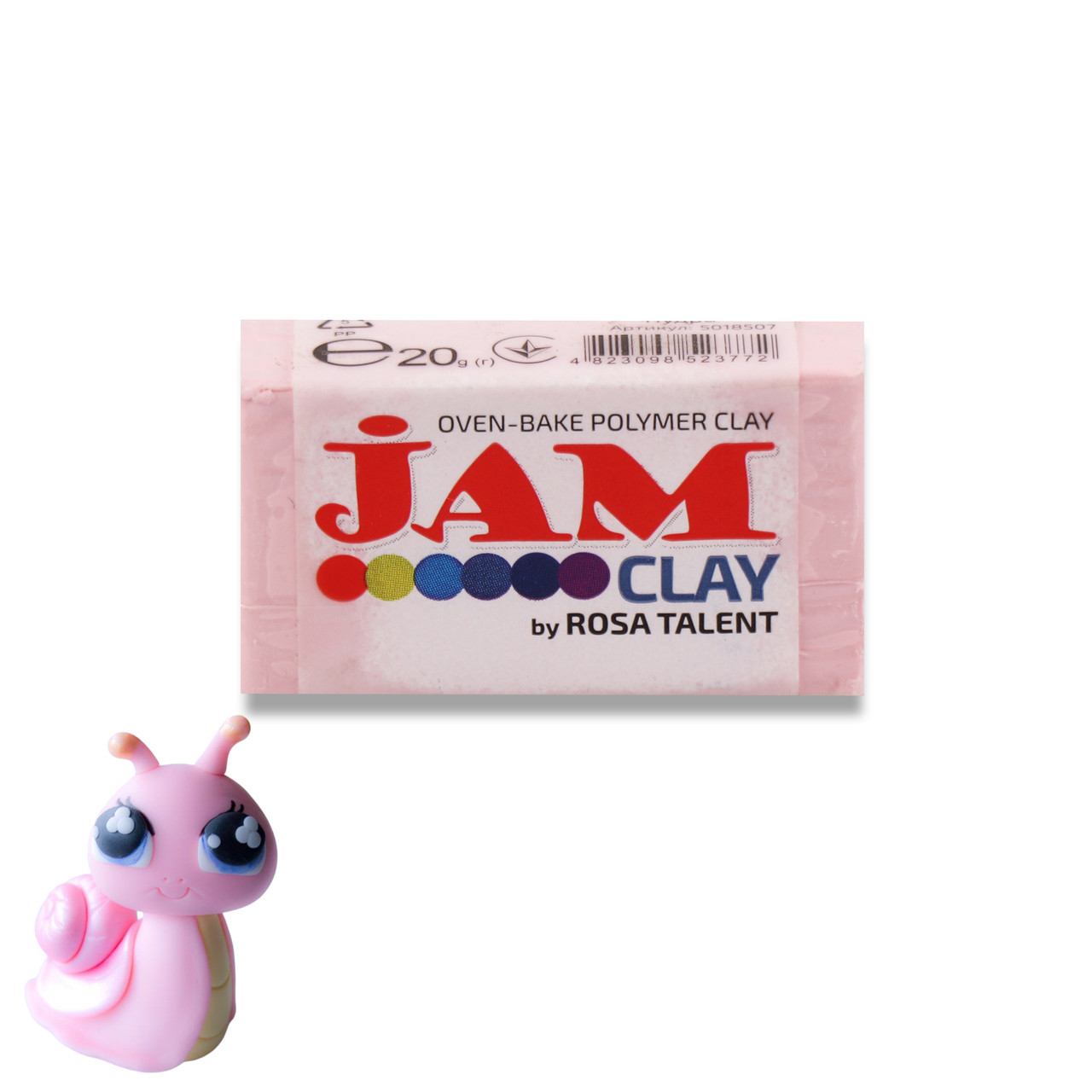 Пластика Jam Clay, Пудра, 20 г, ROSA TALENT - купити інтернет-магазин ...