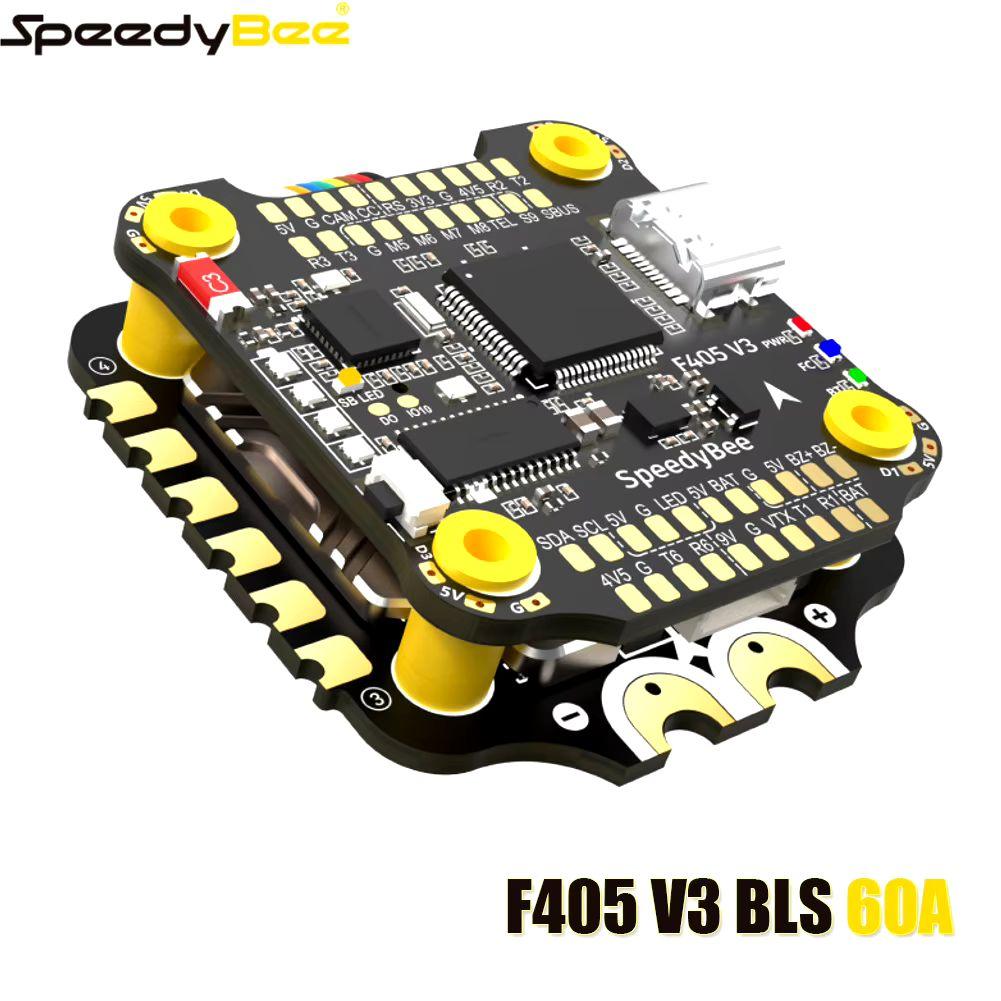 Польотний контролер стек SpeedyBee F405 V3 60A 30x30 FC & ESC Stack (SB-F4V3-60-STACK) (ID ...