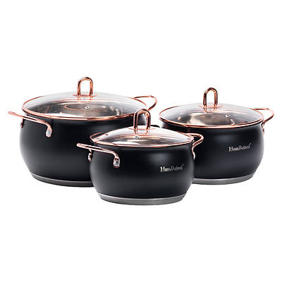 Набір посуду Haus Roland HP33525В 6 предметів (HP33525B), ціна: 4895.10 ...