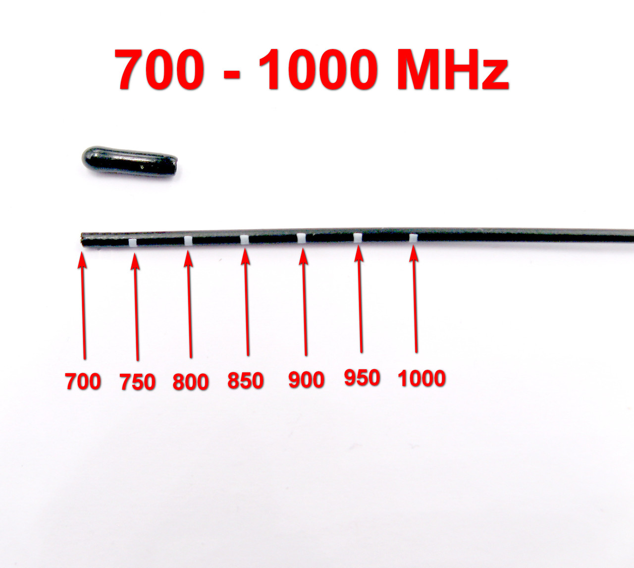 Антена для TX передатчика пульта 700Mhz SMA диполь с маркерами для ...