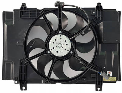 Диффузор радиатора кондиционера, в сборе с крыльчаткой и мотором MATOMI ...