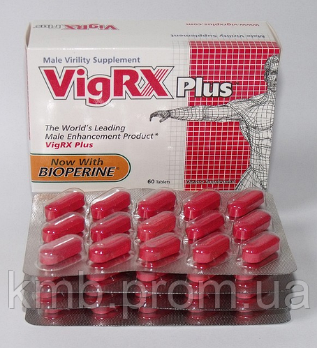 VigRX Plus 60 таблеток препарат для потенцевію Вігрикс червоні таблетки натуральний склад ...