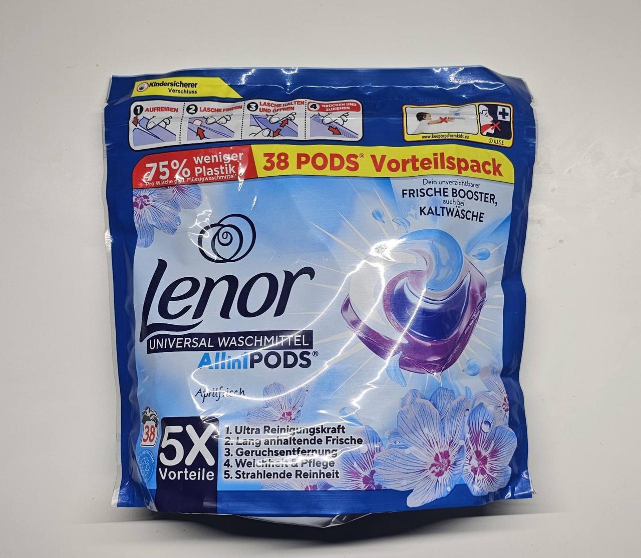 Капсули Lenor Universal All in1 Німеччина 38капсул. (ID#2417770209), ціна: 750 ₴, купити на Prom.ua