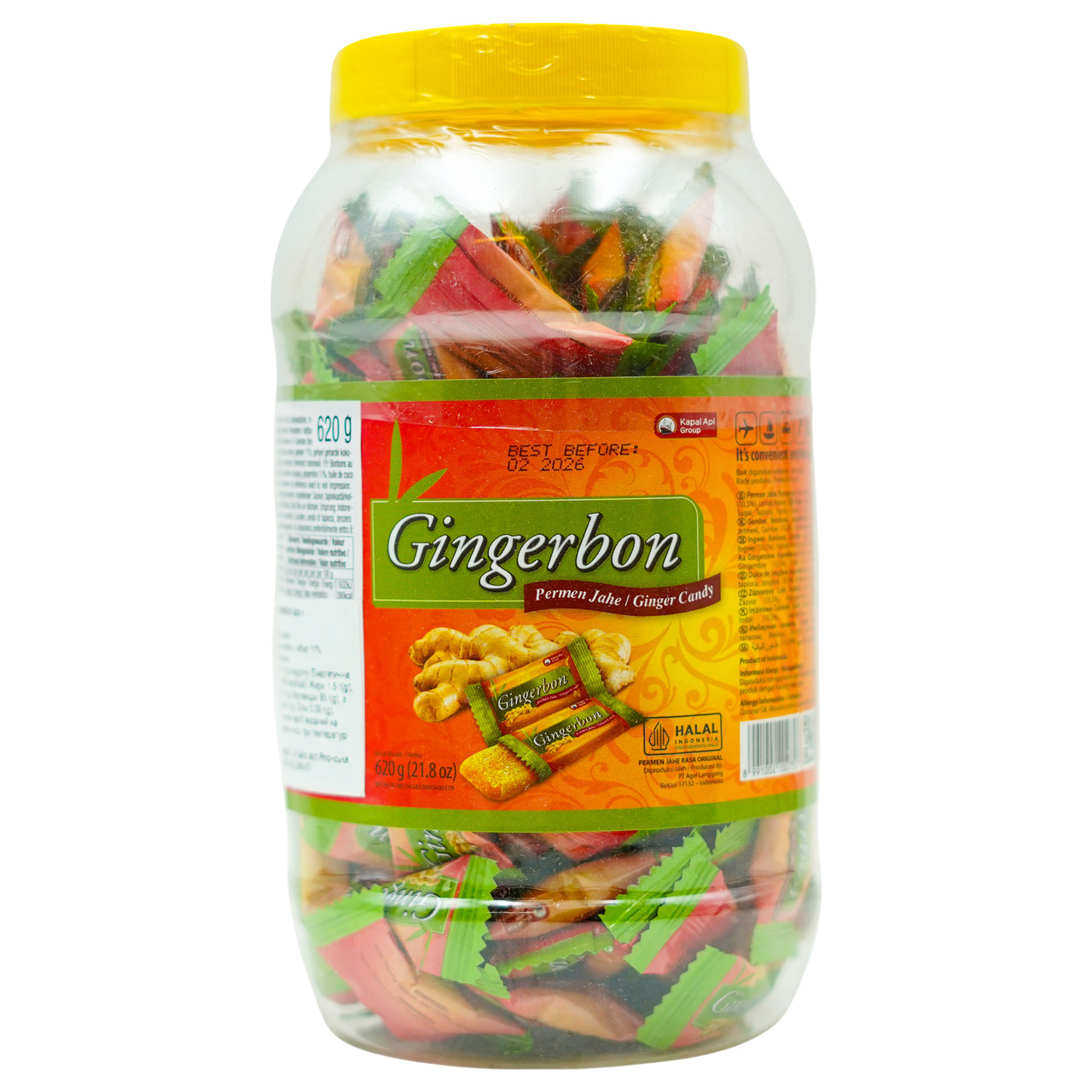 Цукерки імбирні GINGERBON 620 г купити в Україні - ASIA FOODS