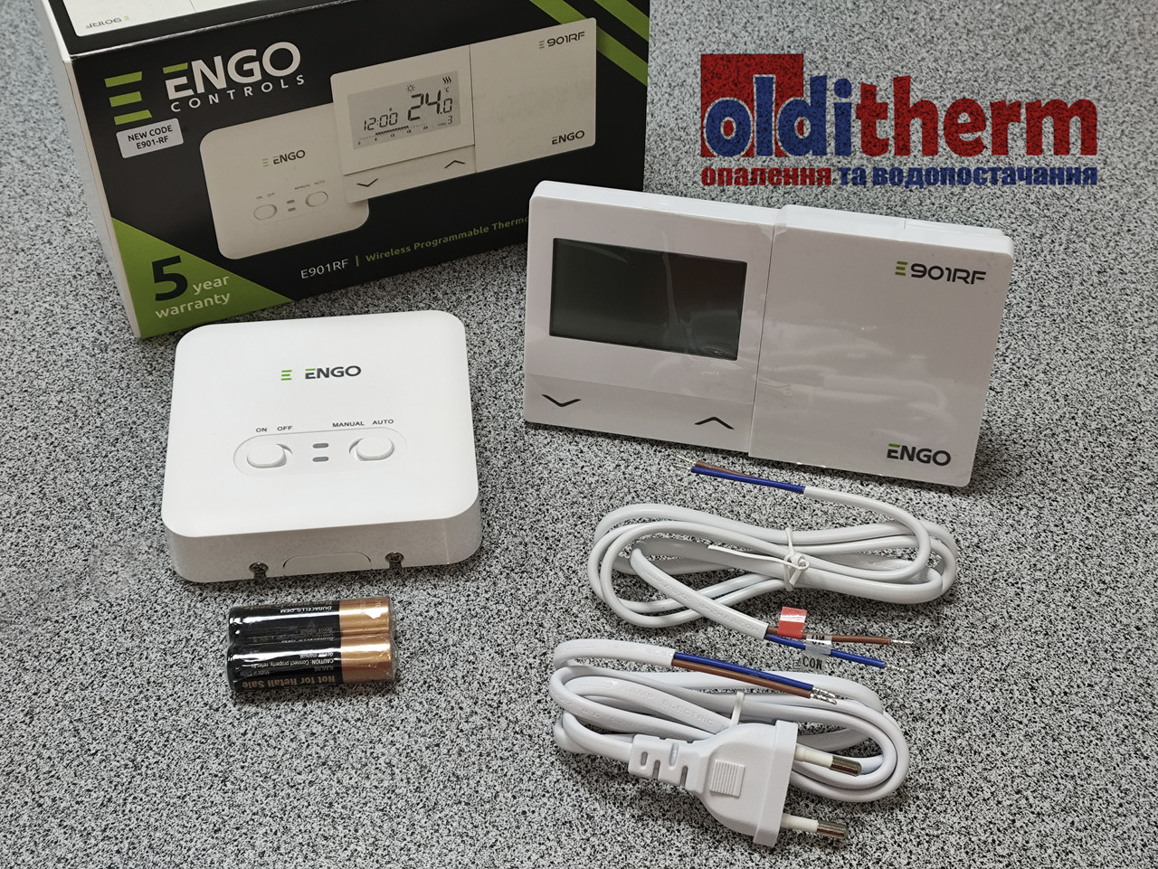 Тижневий бездротовий програматор ENGO E901RF, ціна: 4209 ₴, купити на Prom.ua