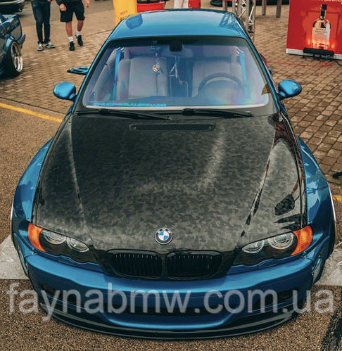 BMW E46 карбоновий капот М3 стиль твіл / кований від Lerrium із ...
