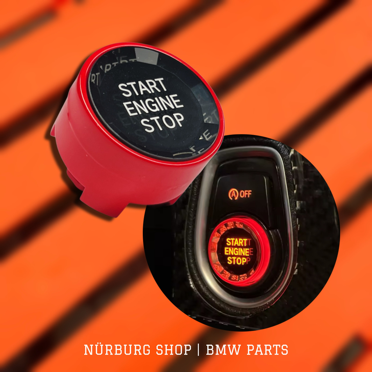 Кнопка Старт Стоп Diamond БМВ BMW F01 F06 F07 F10 F13 F15 F16 F20 F22 ...